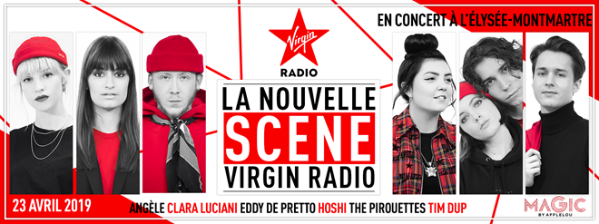 Virgin Radio lance "La Nouvelle Scène Virgin Radio"