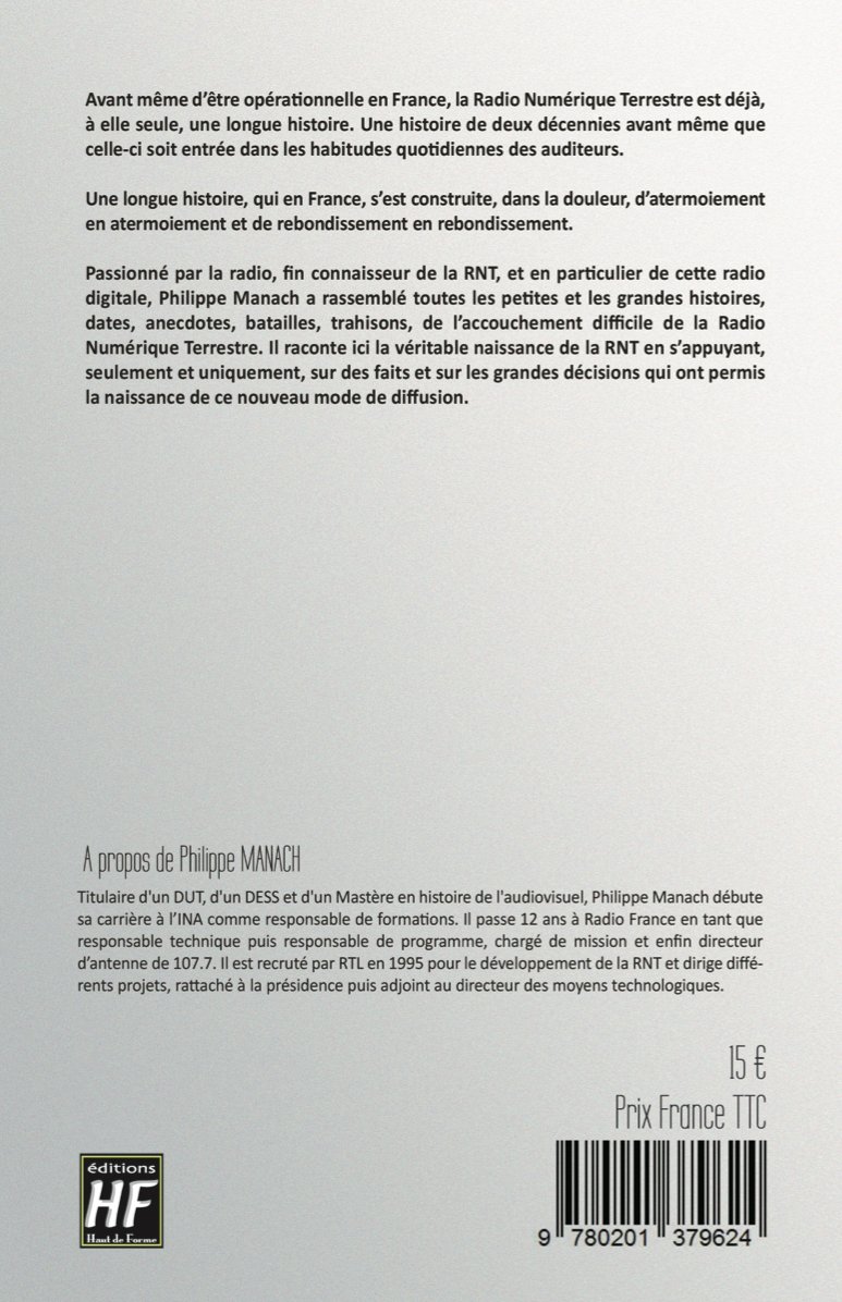 Livre - RNT, Radio Numérique Terrestre - Histoire et enjeux 1983-2013 ...
